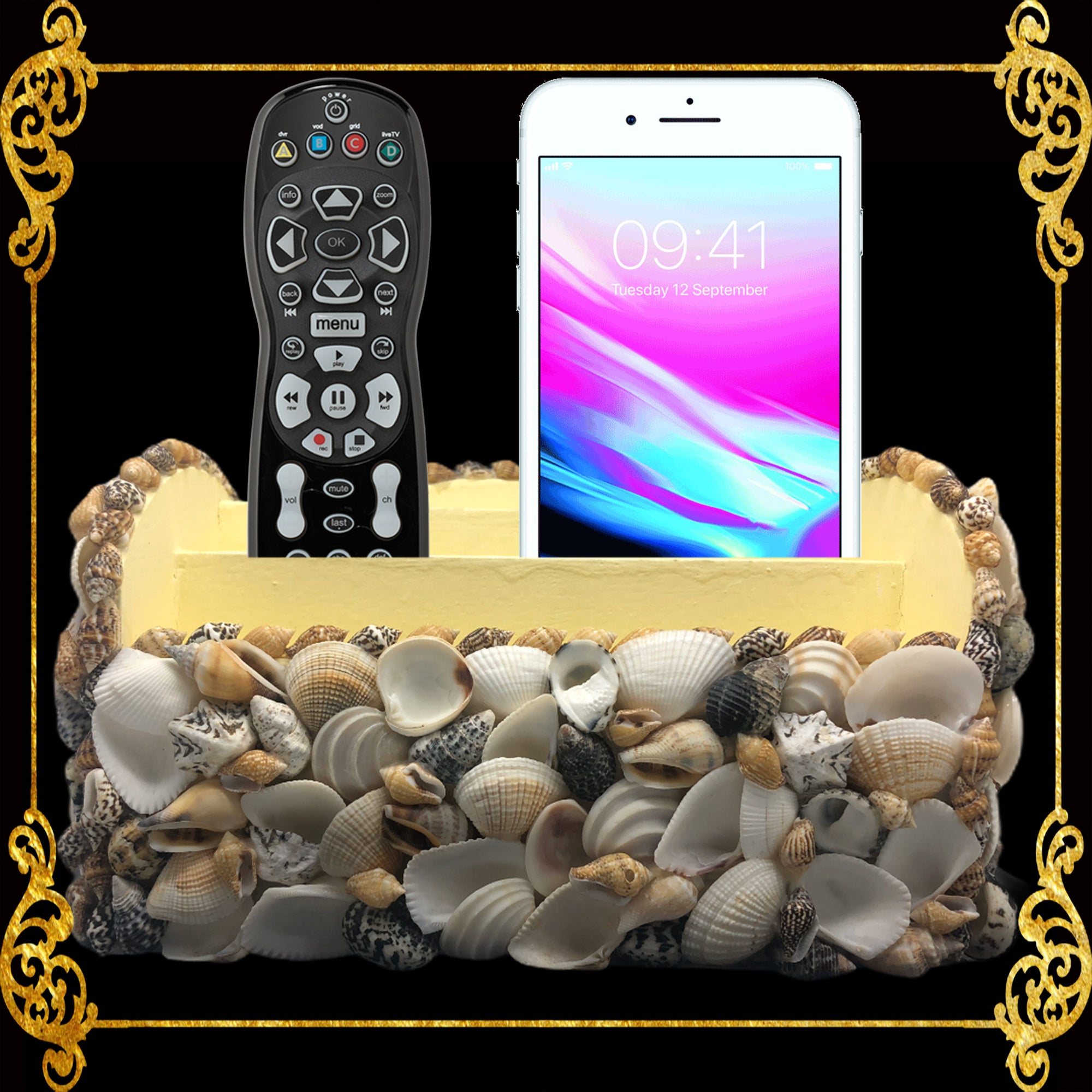 Seashell Phone Holder – Seashell Supplies Philippines